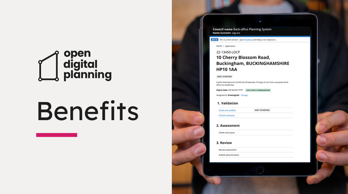 Benefits | Open Digital Planning